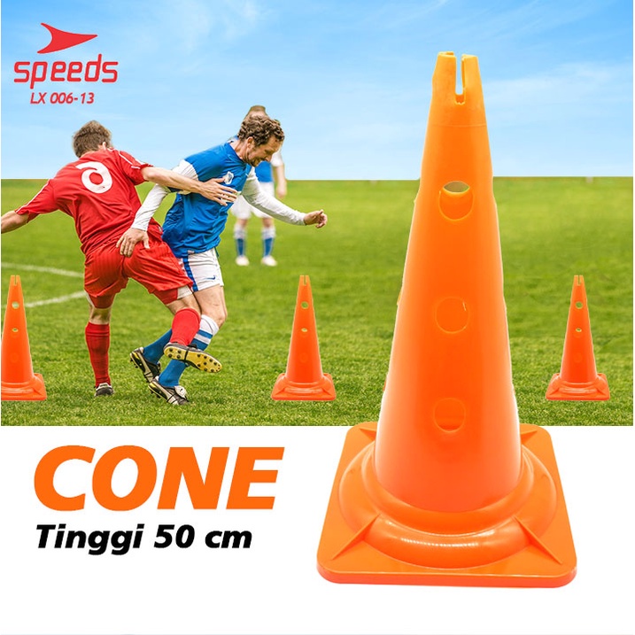 Jual SPEEDS Cone Kerucut 1 PCS Latihan Alat Olahraga Untuk Sepakbola ...