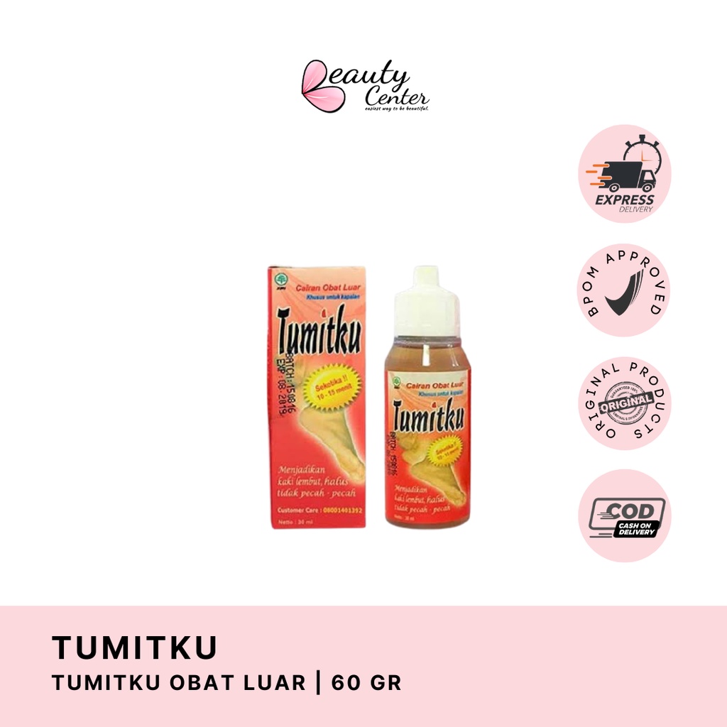 Jual Tumitku 60ml / Mengatasi Kaki Pecah & Kapalan BPOM | Shopee Indonesia