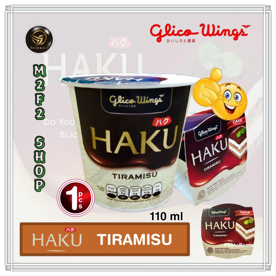 Jual Glico Ice Cream HAKU Tiramisu Cup | Es Krim - 110 ml (Kemasan ...