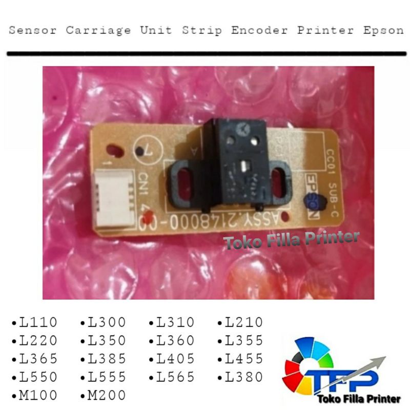 Jual Sensor Carriage unit Strip Encoder Printer Epson L110 L300 L310 L210 L220 L350 L360 L355 ...