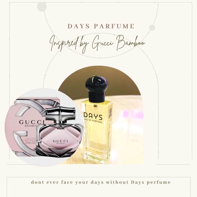 Jual Days parfum-Gucci bamboo (30ml) | Shopee Indonesia