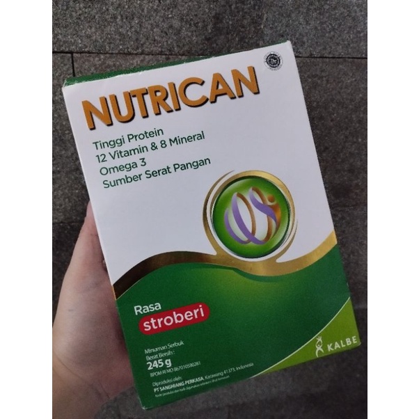 Jual Nutrican Strawberry/Jeruk/Pisang 245gr Susu Pasien Kanker Susu ...