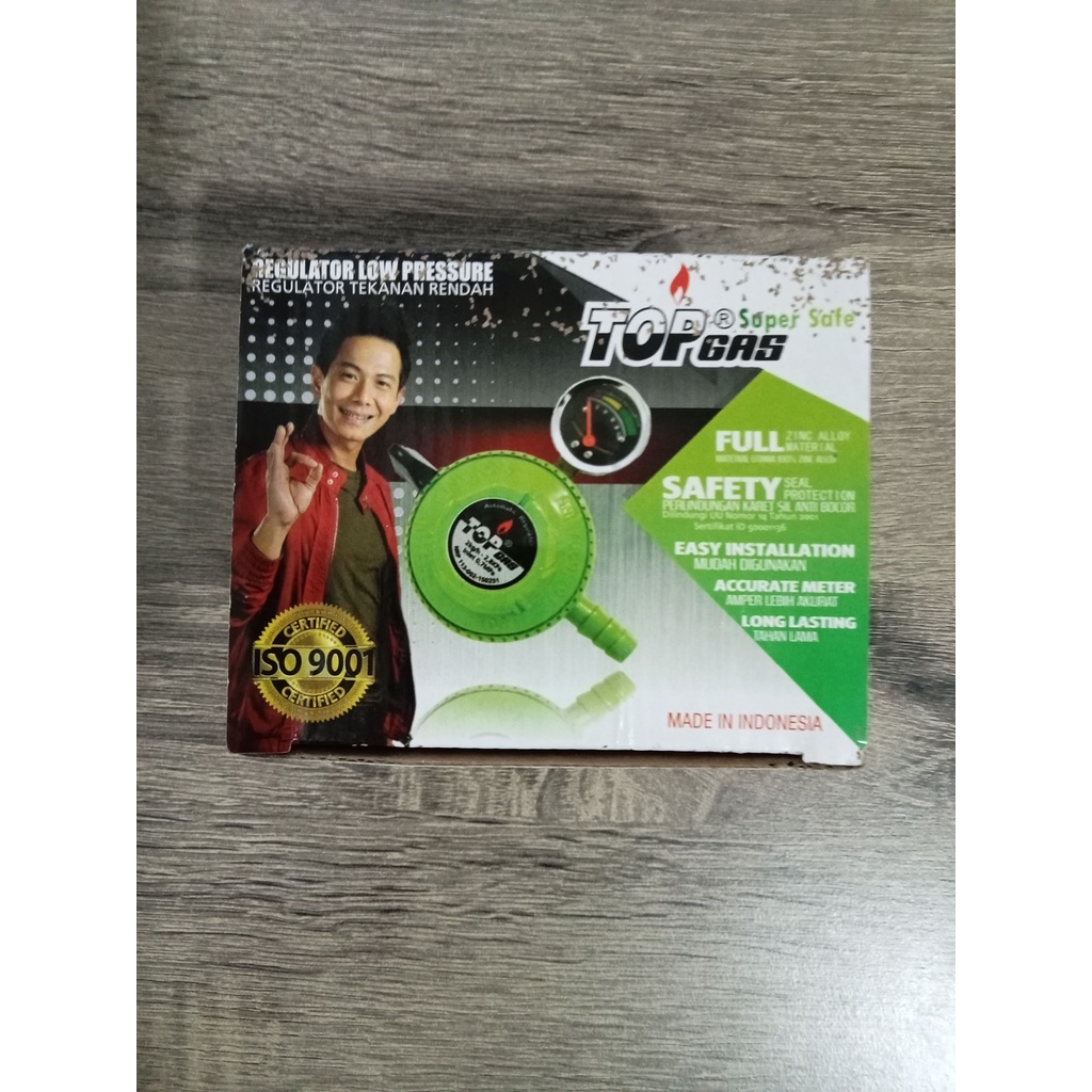 Jual REGULATOR TOP GAS - LOW PRESSURE - SUPER SAFE - ORIGINAL | Shopee ...