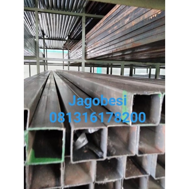 Jual BESI HOLLO / HOLLOW HITAM 40 X 40 T1.3MM | Shopee Indonesia