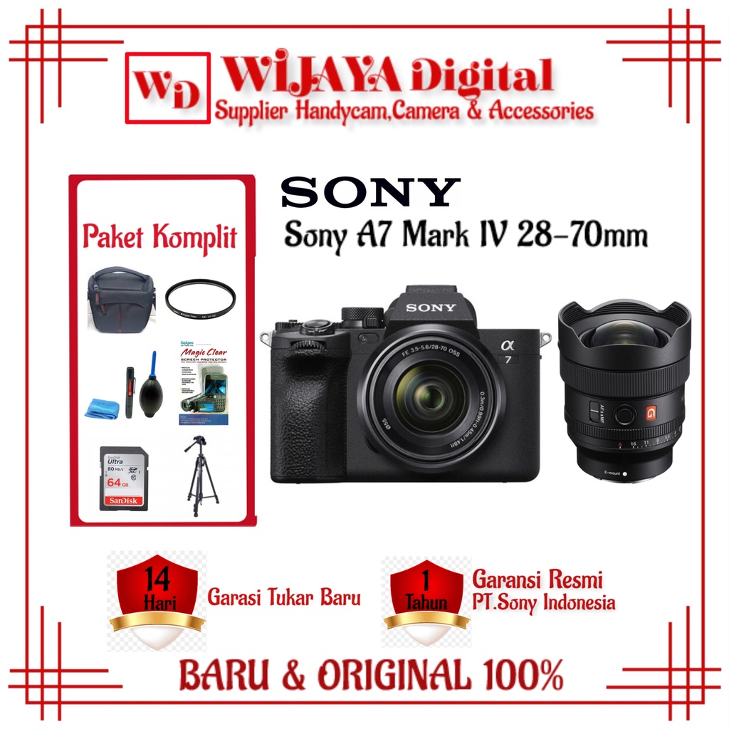 Jual Sony A7 IV Body Only - Sony A7 IV Kit 28-70mm | Shopee Indonesia
