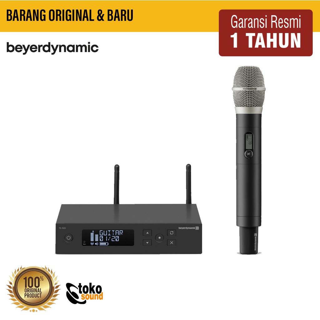 Jual Beyerdynamic TG 556 (Vocal Set UHF diversity microphone system) | Shopee Indonesia