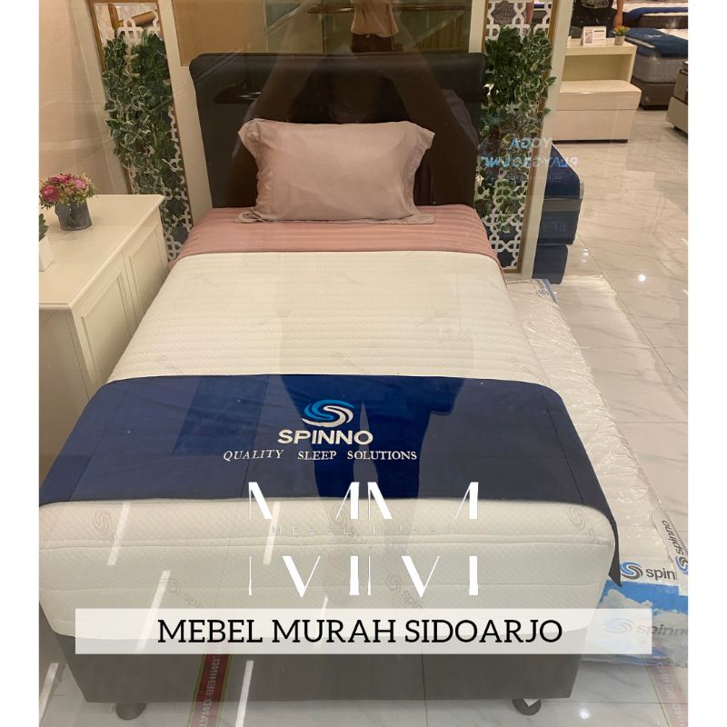 Jual Spring bed sorong 2in1 Spinno murah 90 x 200 120 x 200 cm tumpuk tempat tidur anak kuat ...