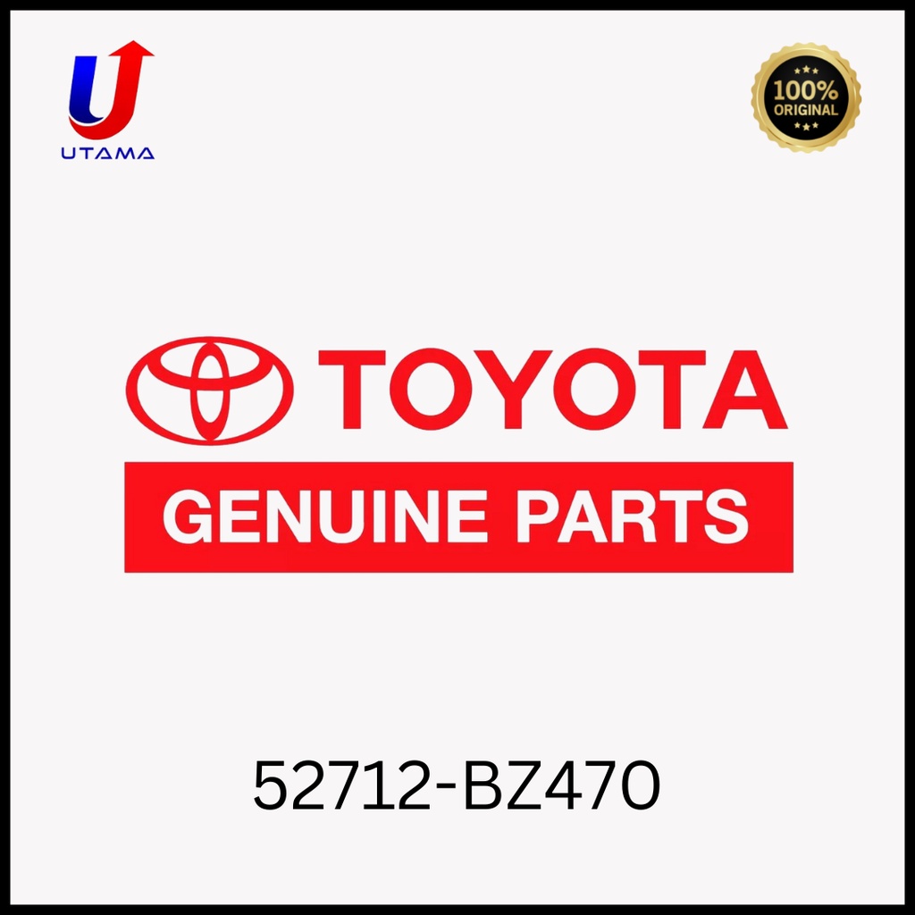 Jual Cover Bumper / Moulding Depan Bumper Kanan Ori Agya Ayla 52712 ...