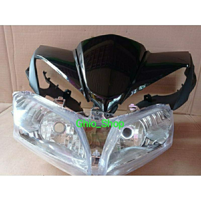 Jual Narita - Batok Kepala Lampu Depan+Reflektor Lampu Blade New Robot ...