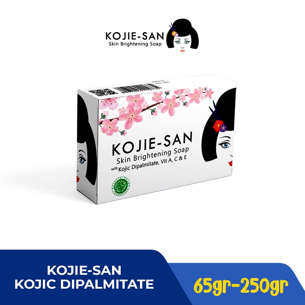 Jual KOJIE-SAN SKIN BRIGHTENING SOAP KOJIC ACID-VIT C-GOAT MILK-GLOW ...