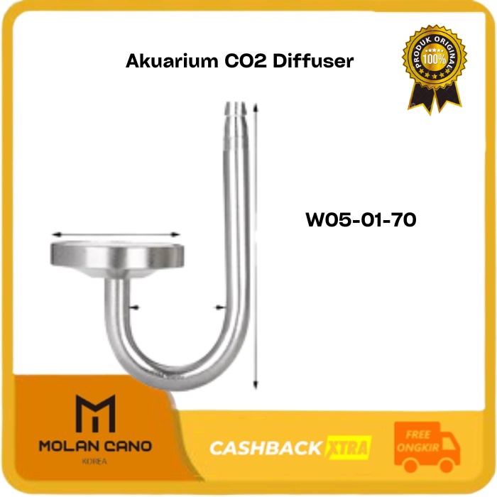 Jual MOLAN CANO WYIN ZRDR W05-01-70 Akuarium CO2 Diffuser | Shopee ...
