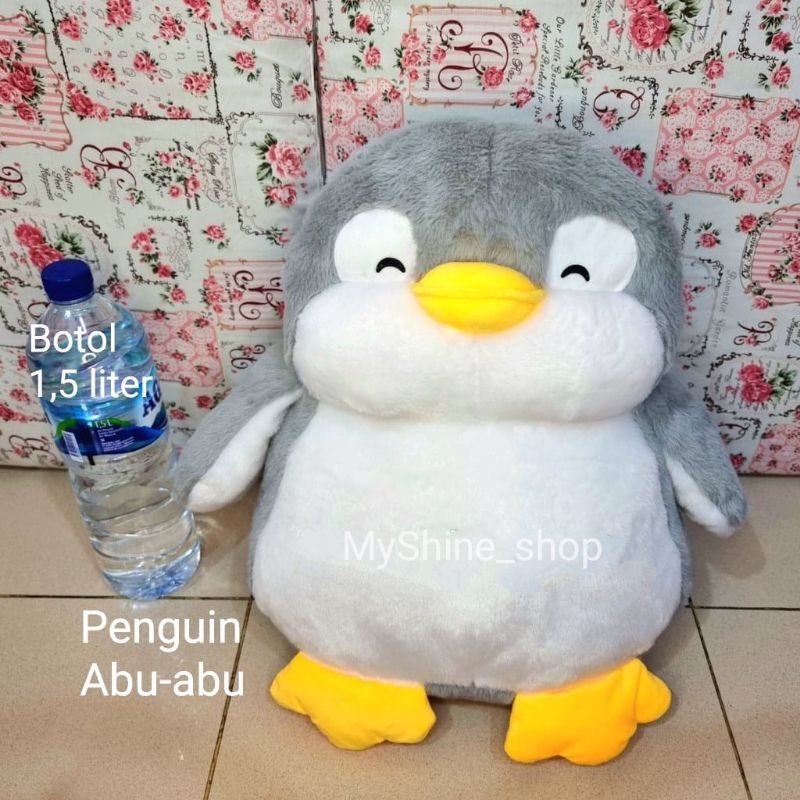Jual Boneka Penguin Pinguin Chubby Lucu Plush Mewah Ukuran Besar ...