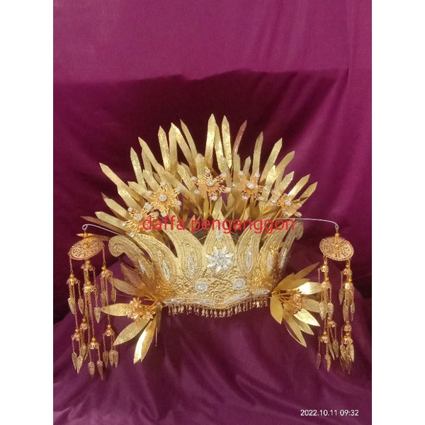 Jual mahkota pengantin adat jambil cewek pull | Shopee Indonesia