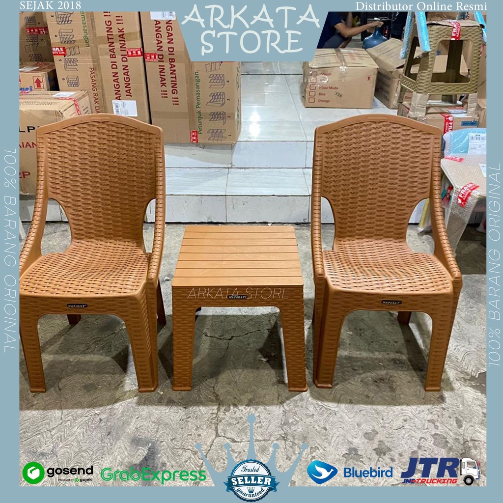 Jual 1 Set 2 Kursi Kursi Pangeran Napolly PRC-221 RA Kursi Sender ...