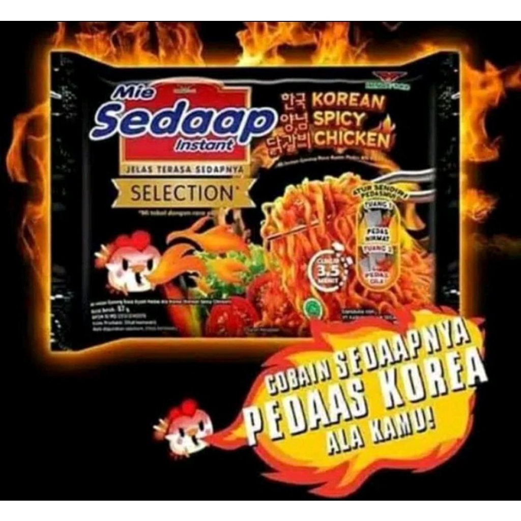 Jual Mie Sedaap Korean Cheese Buldak Mie Instan Goreng - Mie Sedaap ...