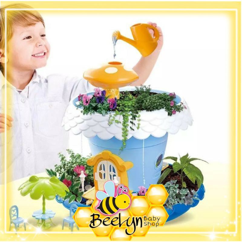 Jual BEELYN - mainan menanam tumbuhan / watering plant | Shopee Indonesia