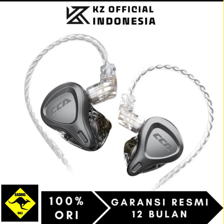 Jual CCA CSN HYBRID DUAL DRIVER BASSHEAD EARPHONE WITH MIC IEM ORI ...