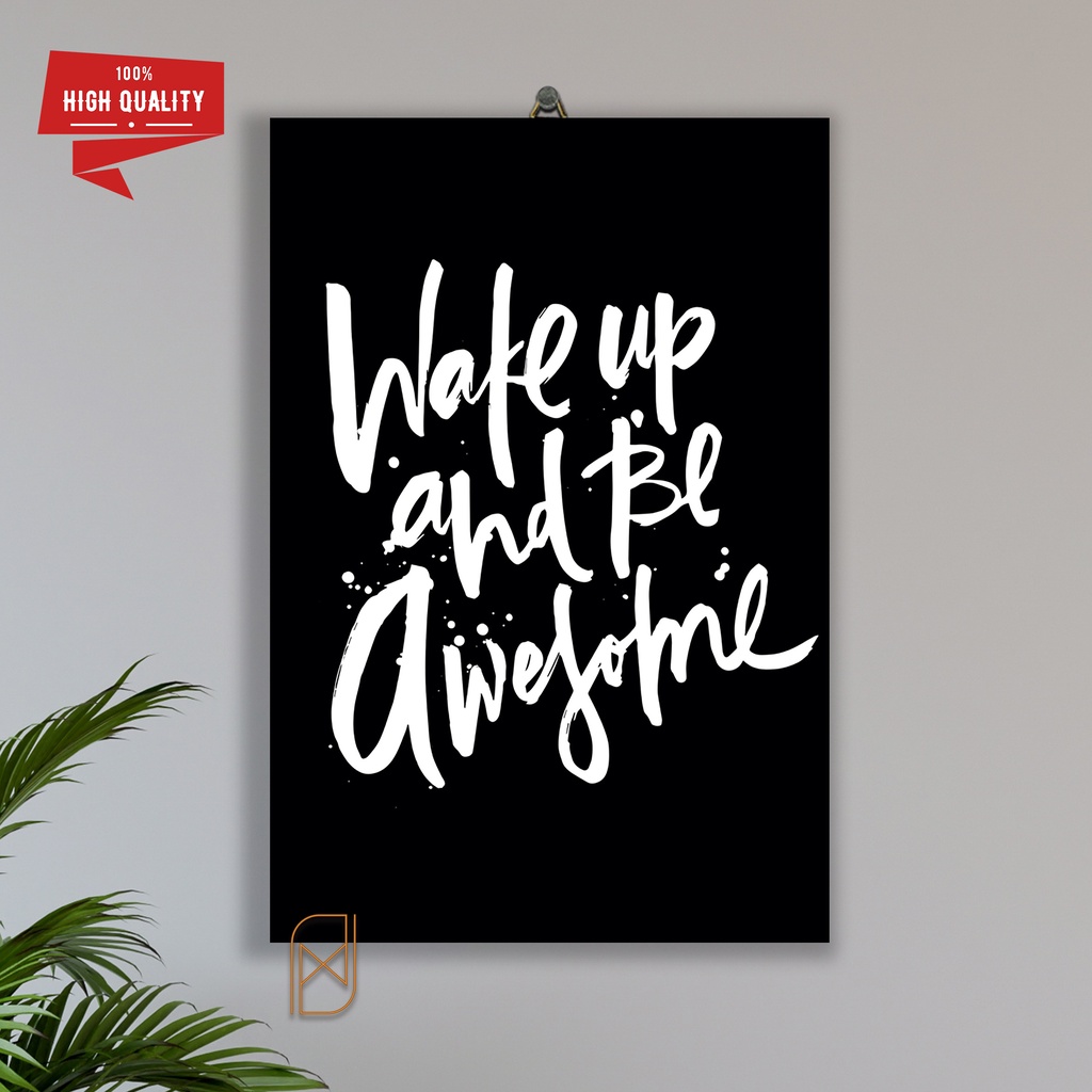 Jual HIASAN DINDING QUOTES AESTHETIC WALLDECORE HIASAN DINDING PAJANGAN ...
