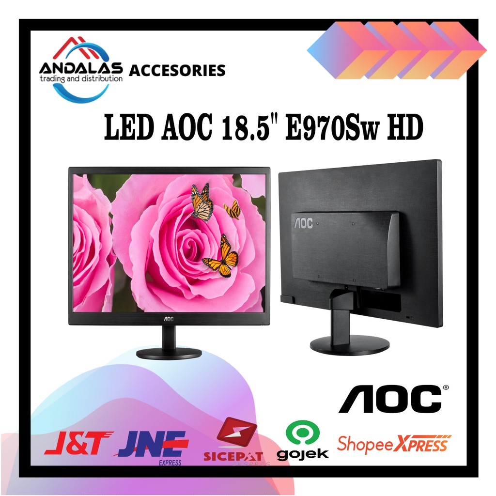 Jual Monitor LED AOC 18.5" E970Sw HD | Shopee Indonesia
