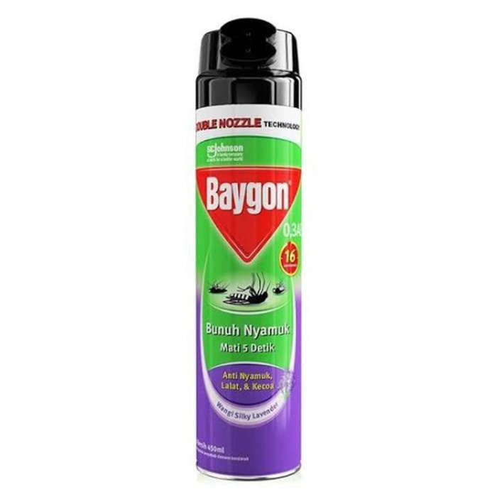 Jual BAYGON AE SILKY LAVENDER 600ML | Shopee Indonesia
