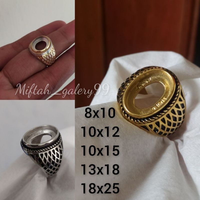 Jual Emban ring titanium super 8x10, 10x12, 10x15 | Shopee Indonesia