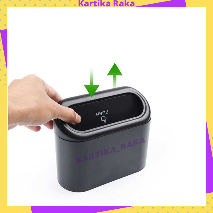 Jual KR Tong Tempat Sampah Mobil Mini Car Trash Can Garbage Bin Storage ...