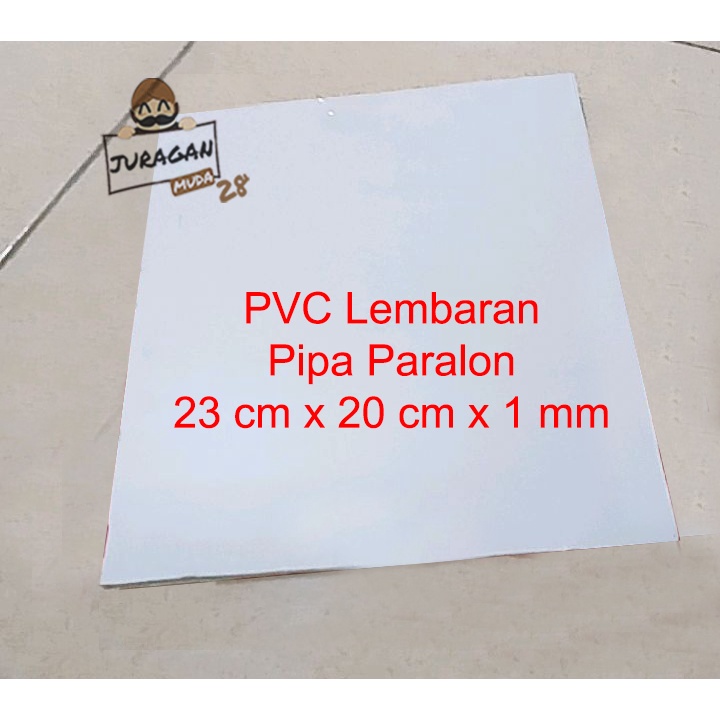 Jual PVC Lembaran Pipa Paralon Bukan PVC Foam board Bahan Miniatur ...
