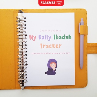 Jual Daily Ibadah Tracker Untuk Muslim Sholat Tracker Catatan Ibadah ...