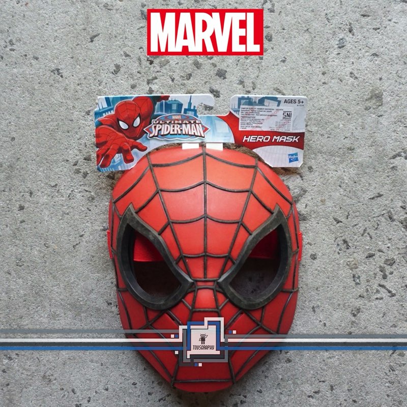 Jual Ultimate Spider Man Hero Mask Hasbro Topeng Spiderman Original ...