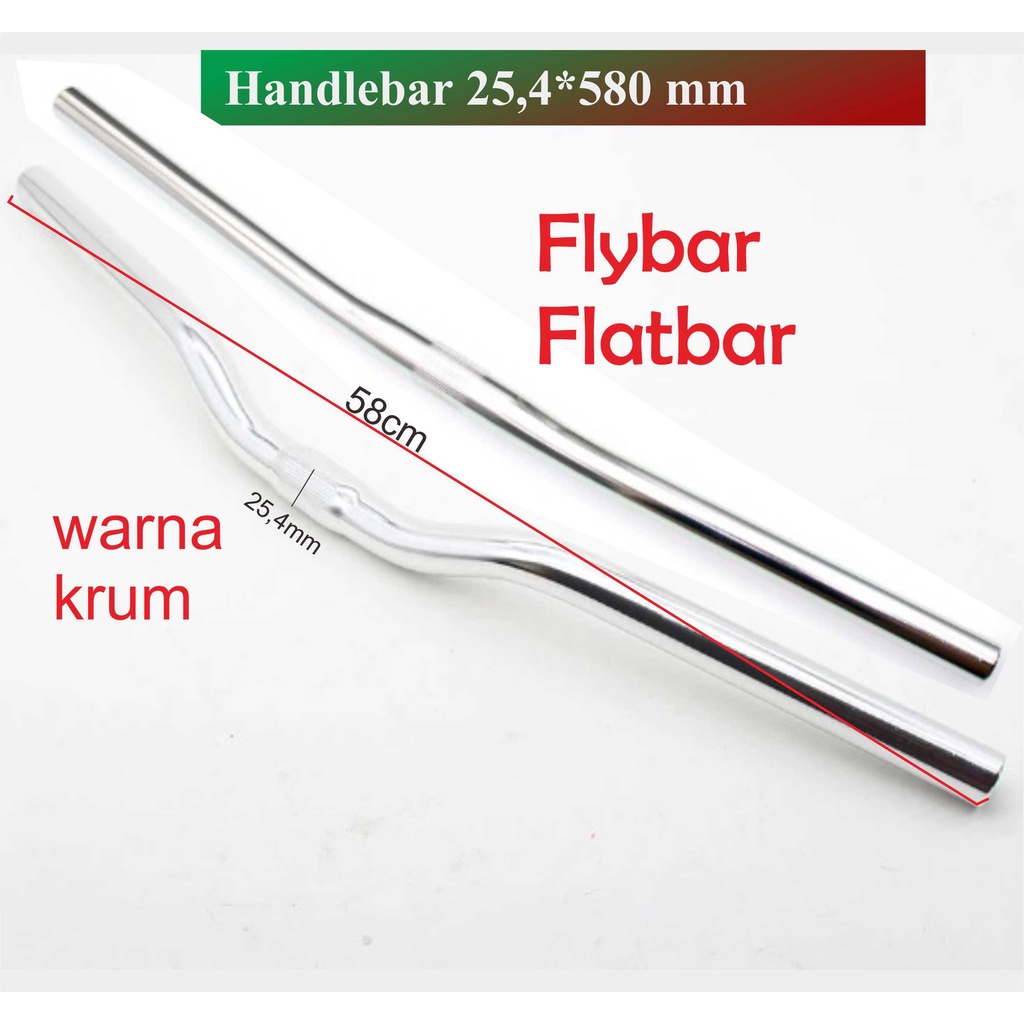 Jual SETANG Handlebar Flatbar Sepeda 25,4 mm Sepeda Fixie Federal Vintage | Shopee Indonesia