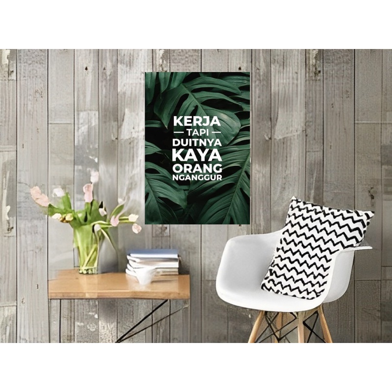 Jual POSTER KAYU MDF QUOTES KATA KATA INSPIRASI HIASAN KAMAR CAFE ...