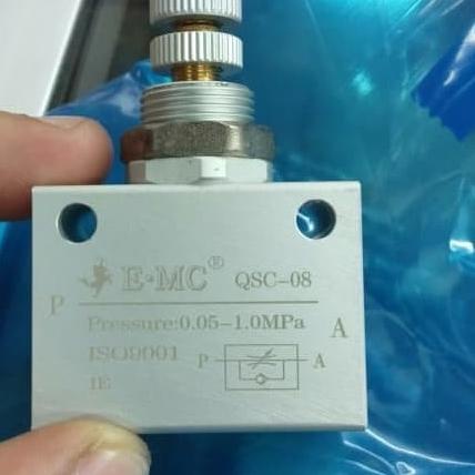 Jual Speed control Pneumatic QSC-08 EMC | Shopee Indonesia