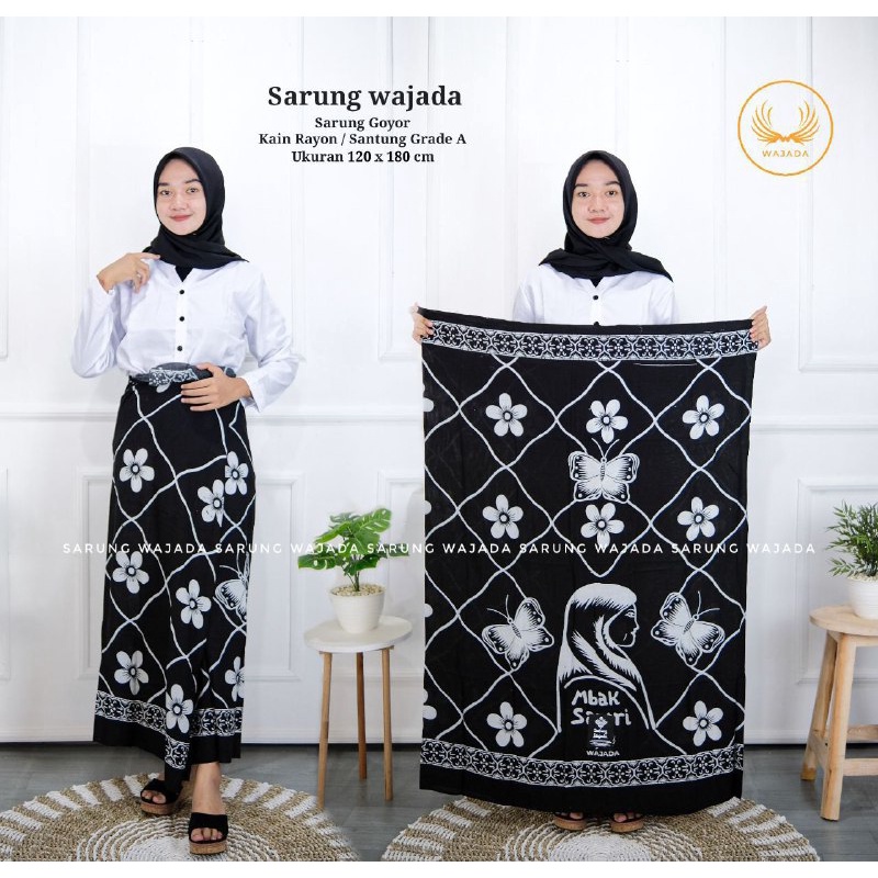 Jual SARUNG SANTRIWATI MOTIF BATIK TERBARU MERK WAJADA TERLARIS 2022 ...