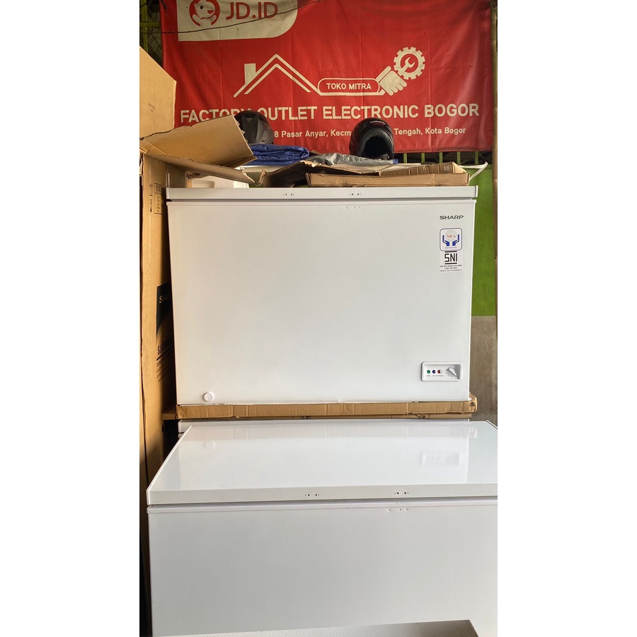 Jual Freezer Box Sharp 310 Liter - FRV310X (Unit Eksdisplay) | Shopee ...