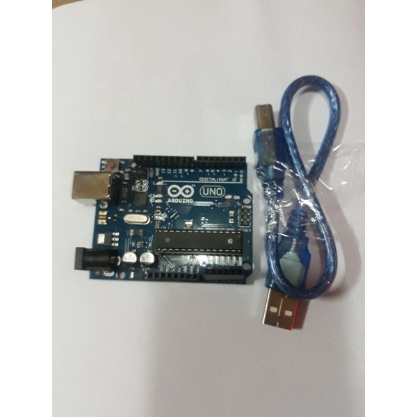 Jual Arduino Uno R3 Dip Ic Atmega 328 16u2 Shopee Indonesia