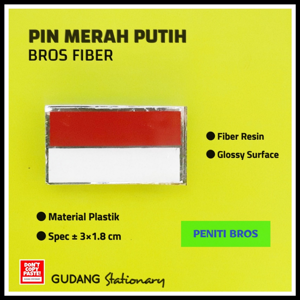 Jual Pin Merah Putih [ 1 piece ] | Shopee Indonesia