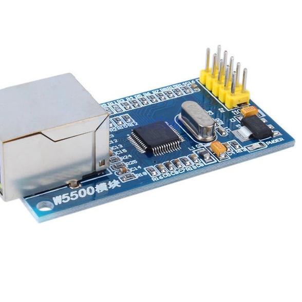 Jual W5500 Ethernet Module Shield for Arduino LAN Network 32Kb SPI 5v/3.3v | Shopee Indonesia