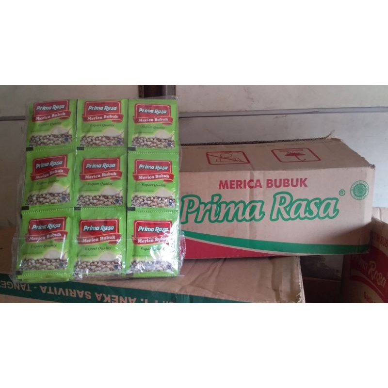 Jual Merica lada bubuk primarasa 3g 1 karton isi 8pak × 6 ×12 sachet ...