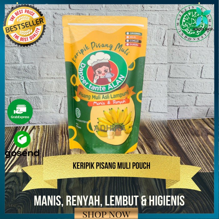 Jual Keripik Pisang Muli Manis Khas Lampung Kripik Pisang Muli | Shopee ...