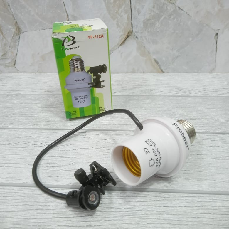 Jual FITTING SENSOR CAHAYA OTOMATIS LAMPU TIMER SIANG MATI DAN MALAM ...