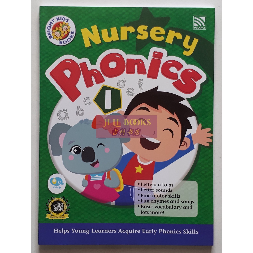 Jual Buku Latihan KB-TK Bright Kids Books Nursery Phonics 1-2 | Shopee ...