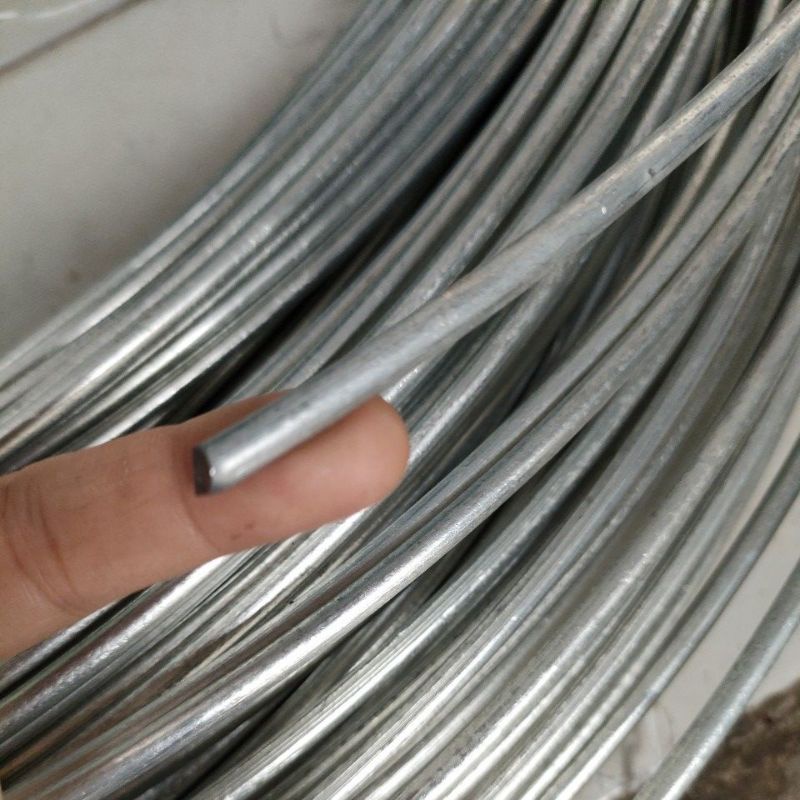 Jual Per meter KAWAT BWG 6 KAWAT GALVANIS 4,8 MM GANTUNGAN BARANG ...