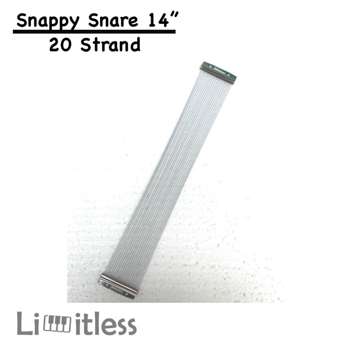 Jual SNAPPY WIRE SNARE DRUM 14 INCH 20 STRAND | Shopee Indonesia