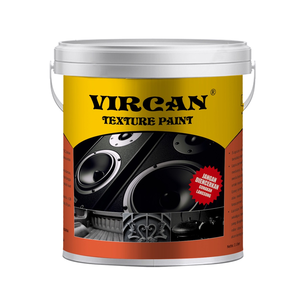 Jual Cat Pasir (vircan Texture Base) 3,75 liter | Shopee Indonesia