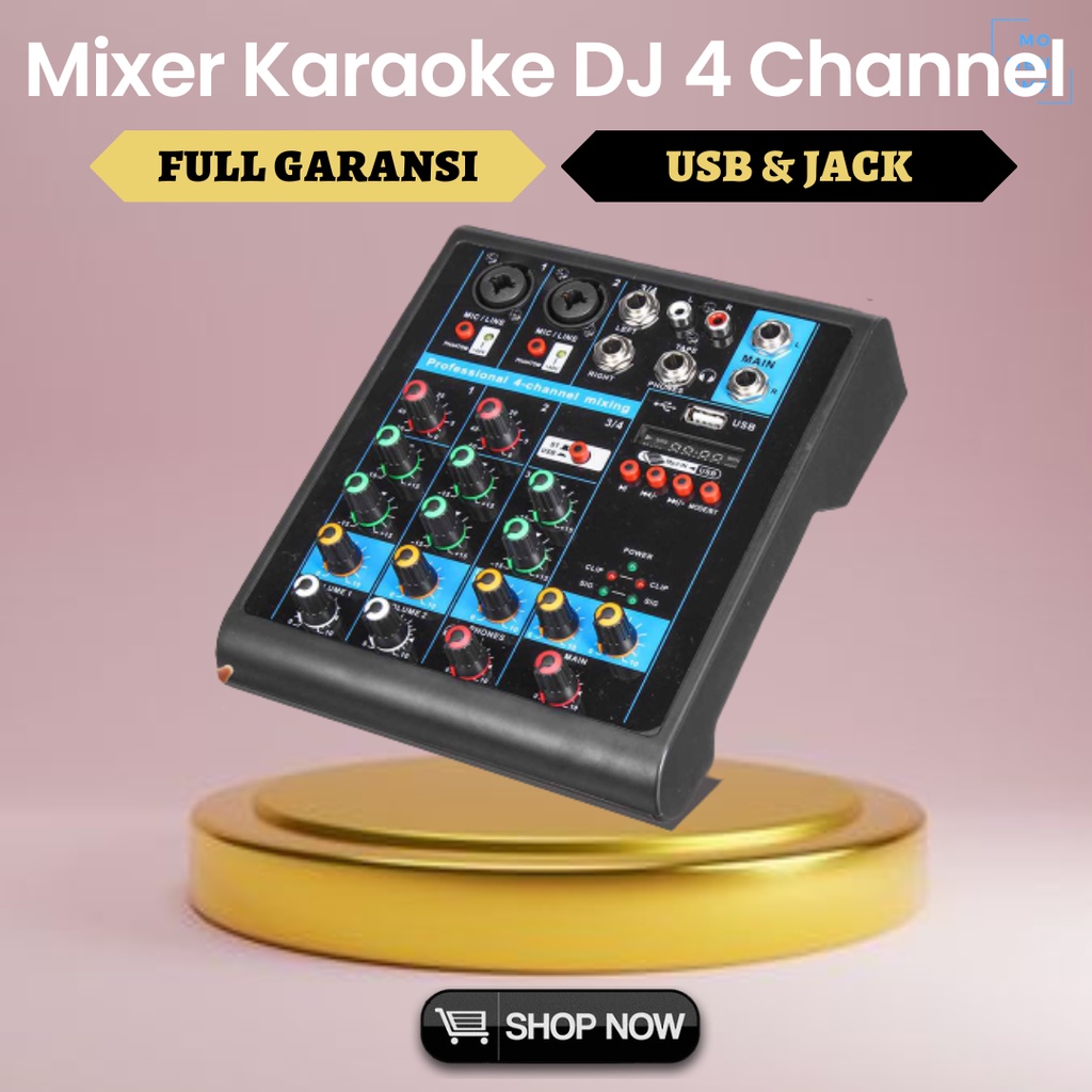 Jual Audio Power Mixer Mikser Mixser Amplifier Audio Karaoke Karoke DJ ...