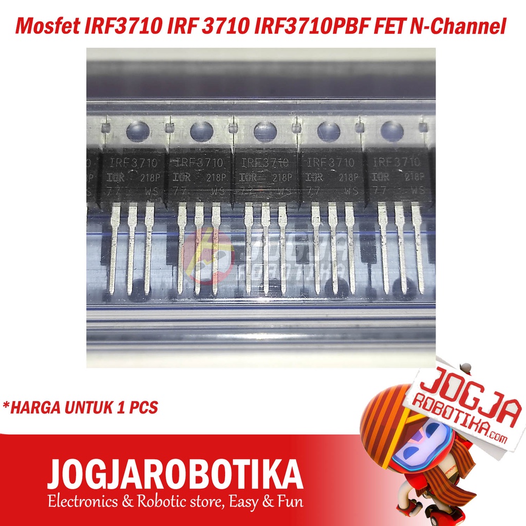 Jual Mosfet IRF3710 IRF 3710 IRF3710PBF FET N-Channel | Shopee Indonesia