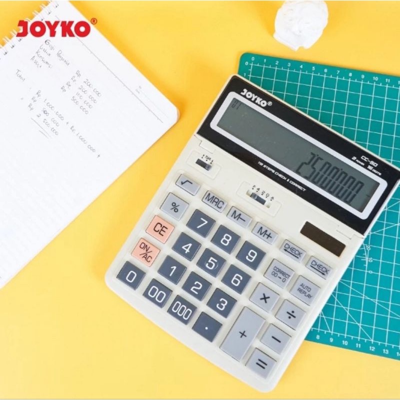 Jual Kalkulator Meja JOYKO CC 50 16 Digit - Calculator Big Display CC50 ...