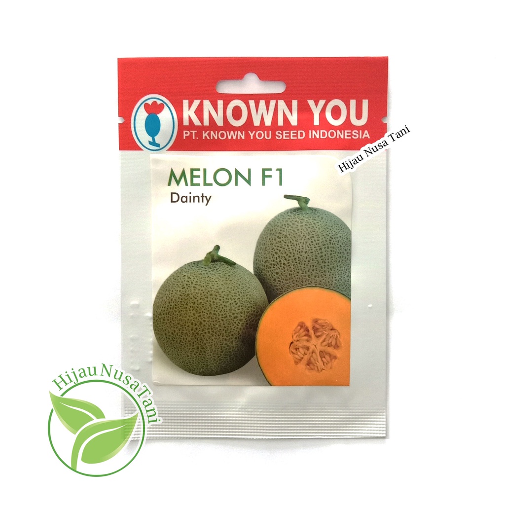 Jual Benih Melon DAINTY 1949 Small Pack Known You Seed - Kemasan Asli ...