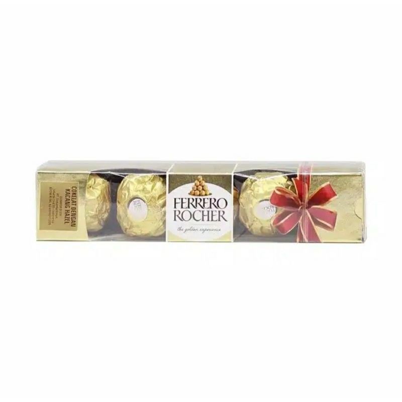 Jual Ferrero Rocher Chocolate T5 | Halal Cokelat Ferero Rocher isi 5 ...