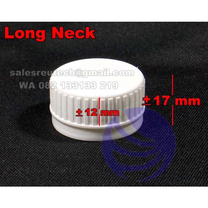 Jual Tutup Botol Long Neck Warna Putih - Cap Screw 30mm - MOQ 500 pcs ...